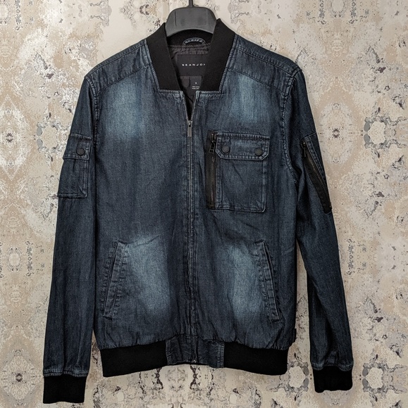 Sean John | Jackets & Coats | Sean John Distressed Denim Jacket | Poshmark